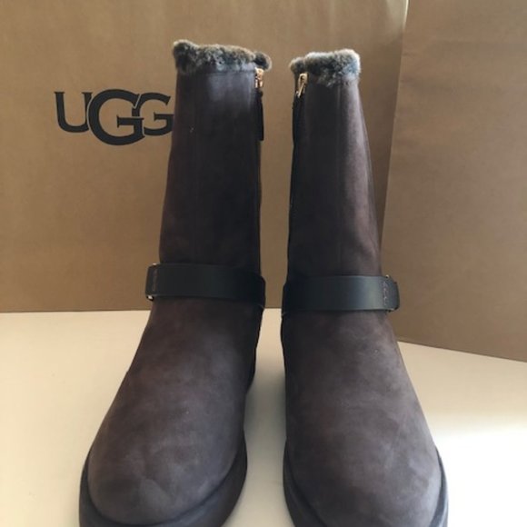 UGG | Shoes | Ugg Classic Berge Genuine Shearling Suede Boot | Poshmark
